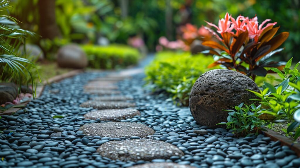 Comment transformer votre jardin avec des galets : idées et conseils ...